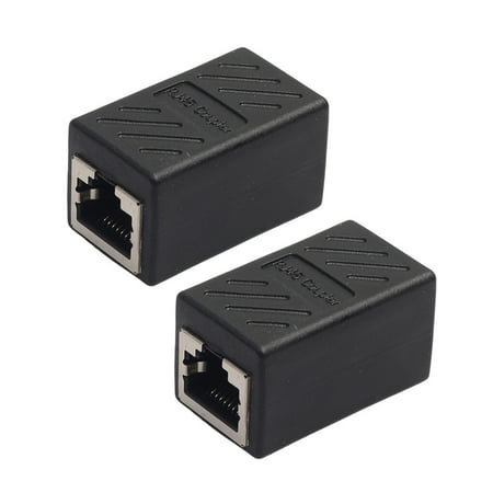 Transemion 2pcs Universal Adapter Female to Female Ethernet Network ...