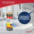 Leader Povidone Iodine 10% Prep Solution USP, First Aid Antiseptic ...