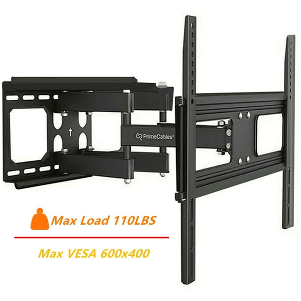 37-70 inch Full Motion TV Wall Mount with Dual Support 6-Arms Load ...
