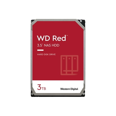 WD Red WD30EFAX - Hard drive - 3 TB - internal - 3.5" - SATA 6Gb/s ...
