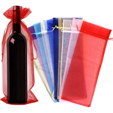 Impresa Resealable Wine To Go Bag- Disposable, 25 oz fit, Clear Plastic ...