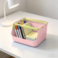 AZXY Practical Slant Opening Desktop Organizer, Stackable Utility ...