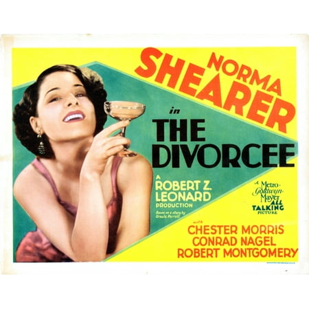 The Divorcee Us Poster Norma Shearer 1930 Movie Poster Masterprint (28 ...