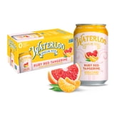 Waterloo Sparkling Water, Ruby Red Tangerine, 12 fl oz, 8 pack cans ...