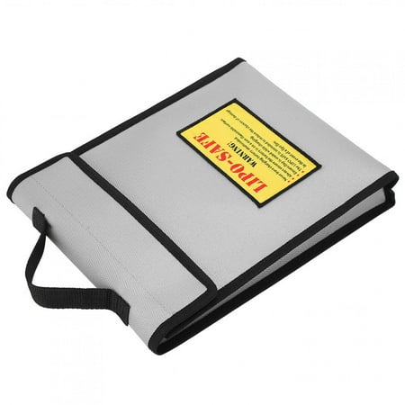 Battery Bag, Universal Explosion-Proof Bag, Fireproofing Silver ...