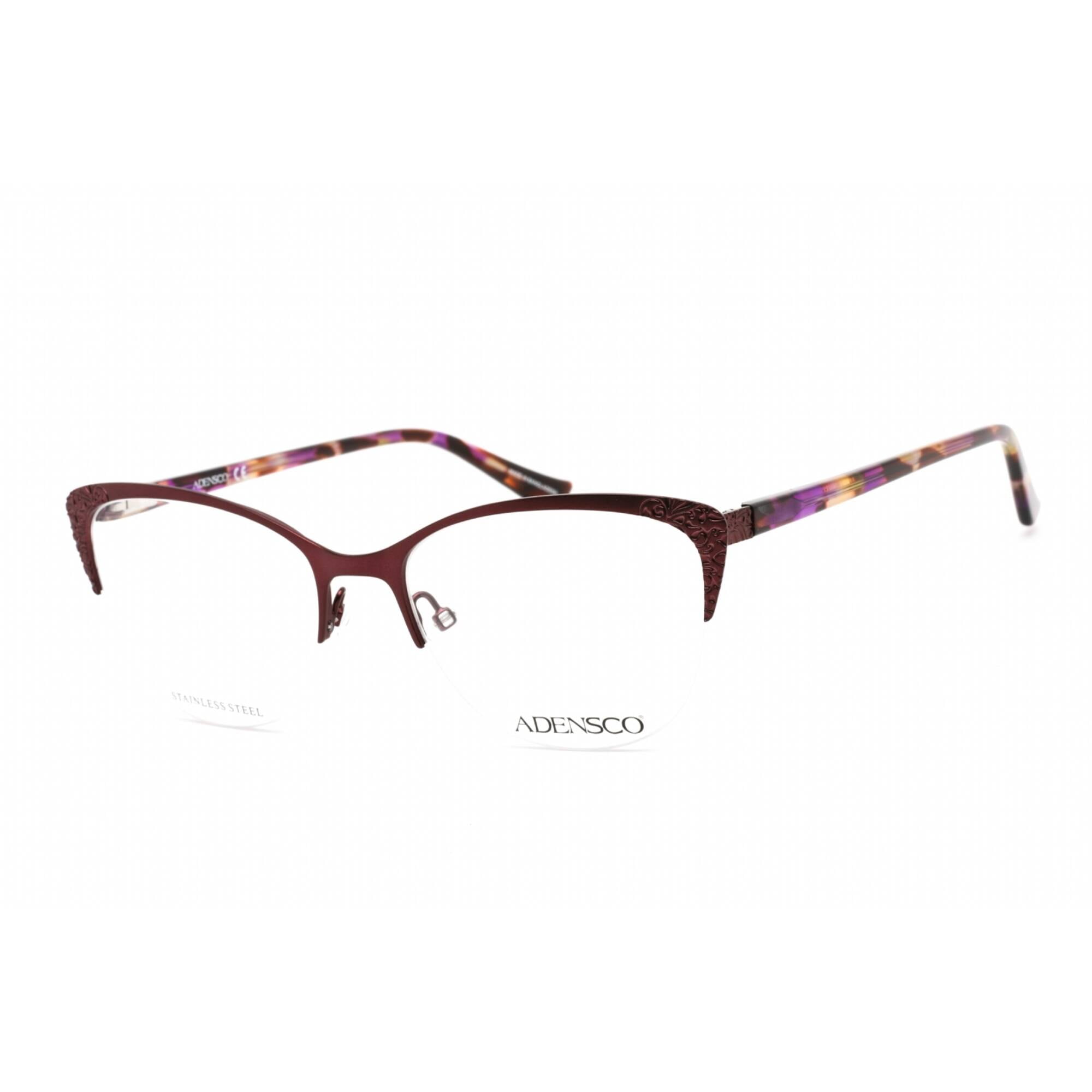 Click here for Adensco Ad 241 0u7i 00 Womens Matte Plum Cat Eye F... prices