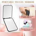 Pocket Mirror with Light Rechargeable, Compact Mirror, 1X/3X ...