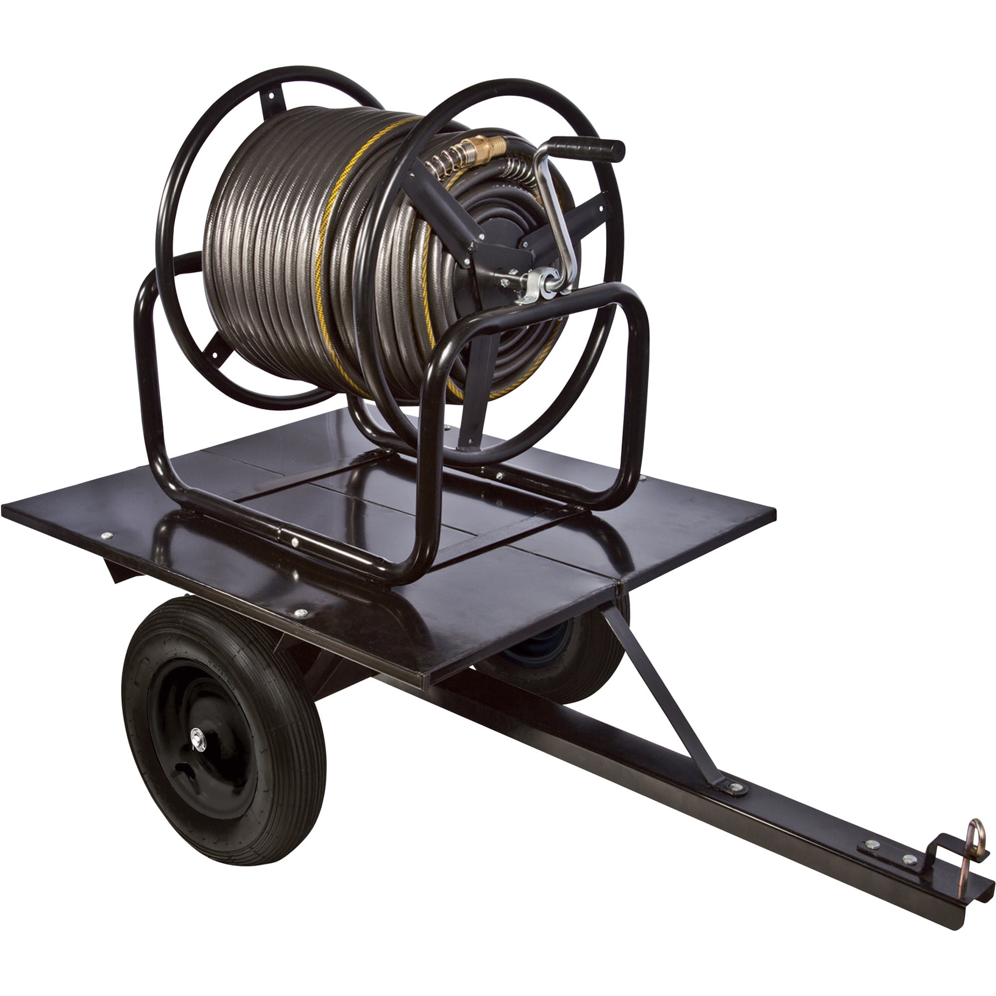 Ironton Trailered Garden Hose Reel - Holds 5/8in. x 400ft. Hose ...