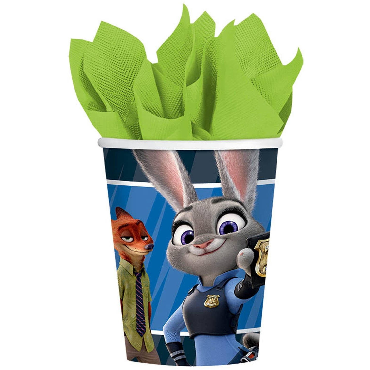 Zootopia 9 oz Paper Cups, 8pk - Walmart.com