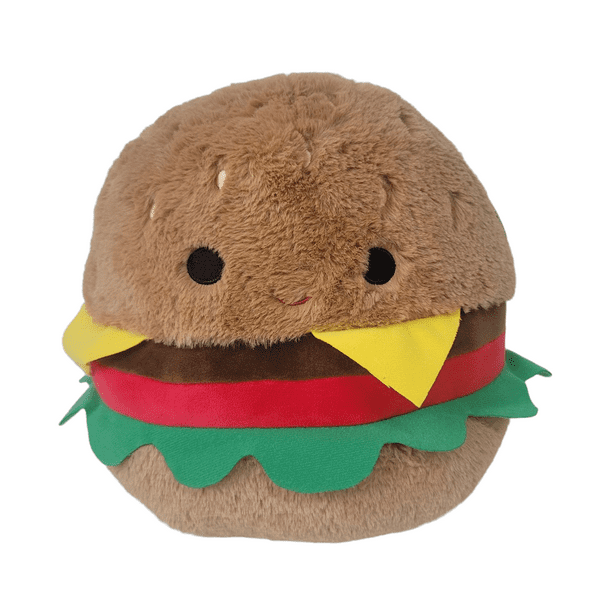 Squishmallows Official Kellytoys Plush 10 Inch Carl the Cheeseburger ...