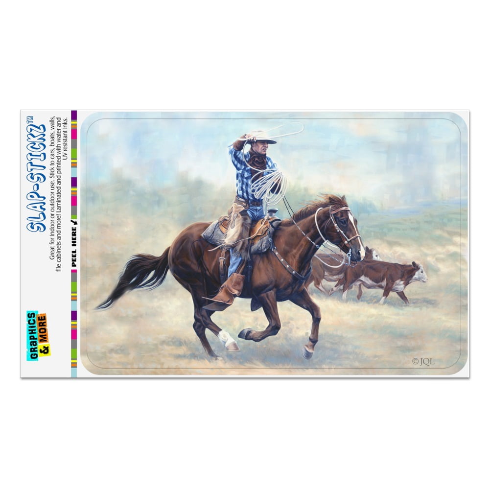 Cattle Drive Western Cowboy In the Loop Home Business Office Sign ...