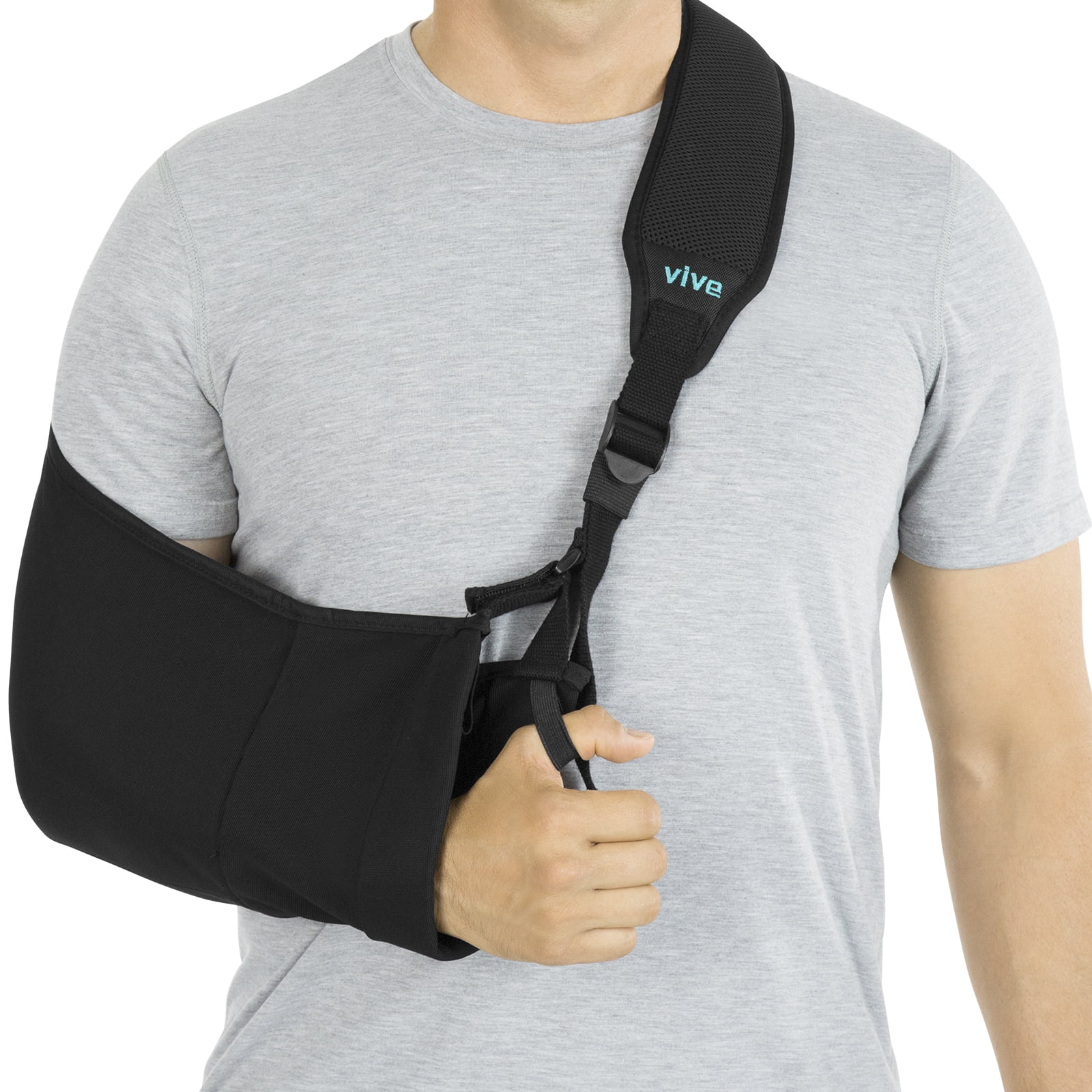 Vive Arm Sling, Medical Support Strap for Collar Bone & Shoulder Injury ...