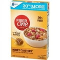 Fiber One Honey Clusters Cereal, Real Honey & Toasted Oats, High Fiber ...