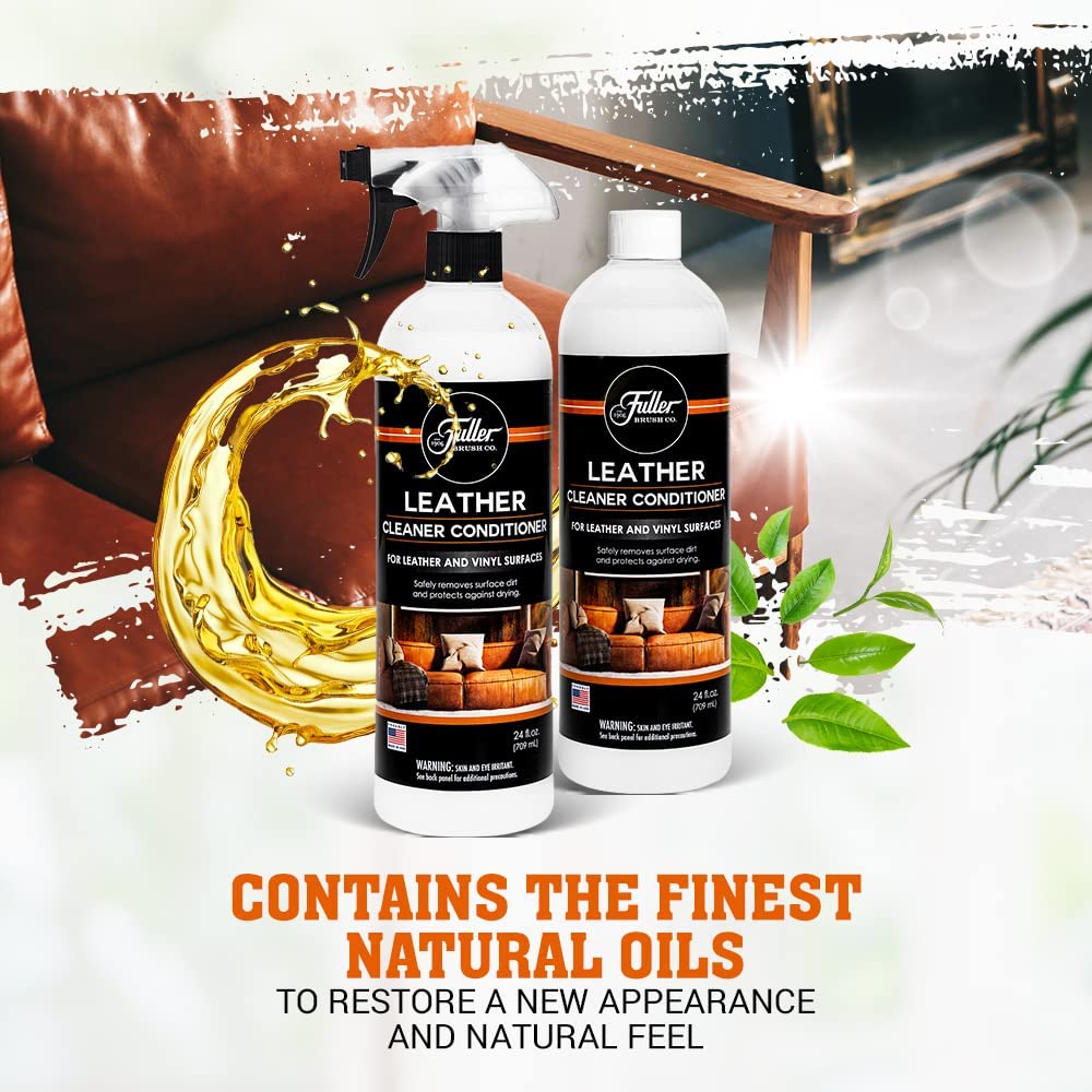 Buy Leather Cleaner Conditioner – Removes Surface Dirt & Protects ...