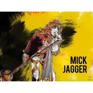 Mick Jagger 24x36 Poster - Walmart.com