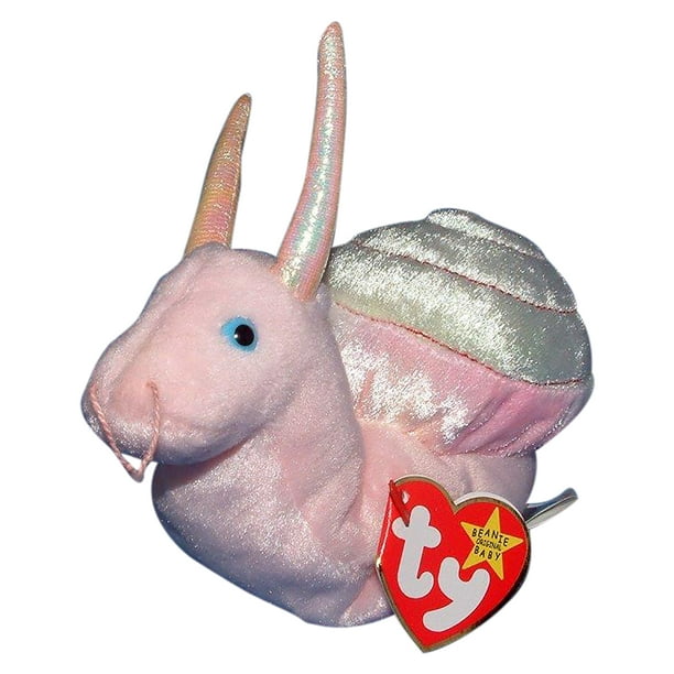 Ty Beanie Baby: Swirly the Snail | Stuffed Animal | MWMT - Walmart.com