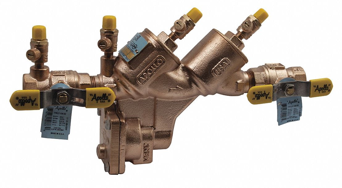 Apollo Valves Reduced Pressure Zone Backflow Preventer 4ALF203A2F ...