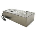 3 Pan Electric Food Soup Warmer Large Capacity Commercial Buffet Food ...
