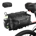 Zacro 8L Waterproof Bike Rear Rack Bag, Saddle Storage with Rain Cover ...
