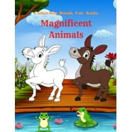 Farm Animals Coloring Book: Coloring Book For Kids (Paperback ...