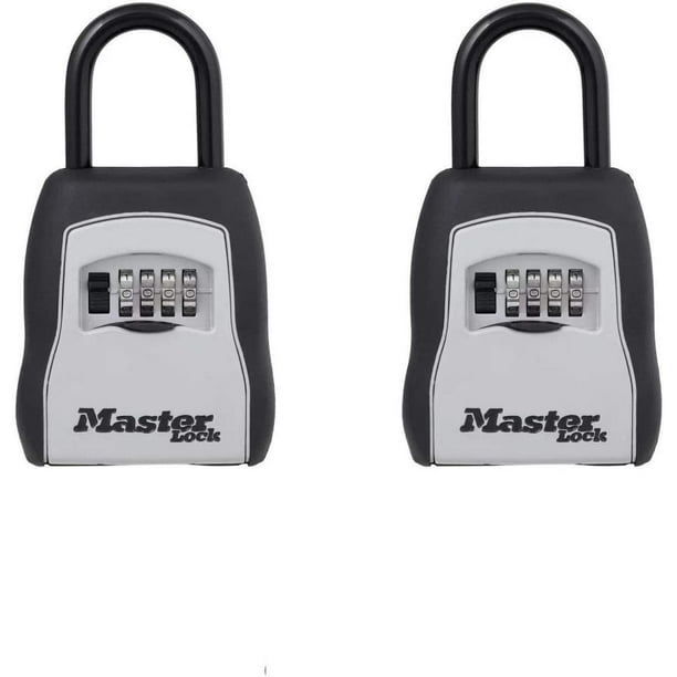 Master Lock 5400D Set Your Own Combination Portable Lock Box, 5 Key ...