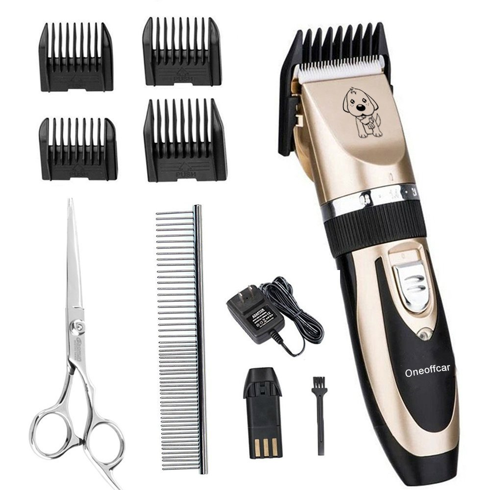 Professional Dog Clippers Pet Clippers Haircut Low Noise Pet Grooming