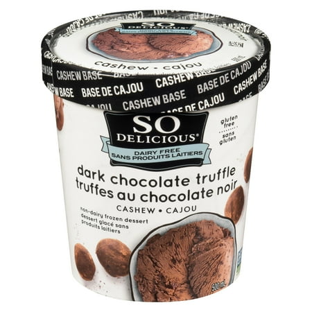 So Delicious Dark Chocolate Truffle Flavoured, Gluten-Free Dairy-Free ...