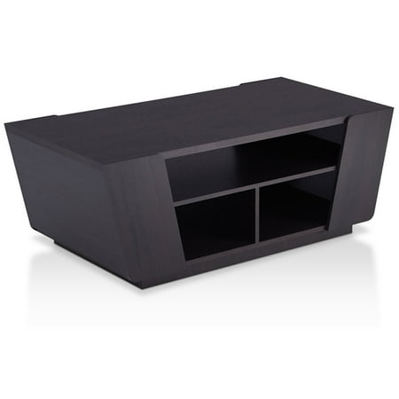 Furniture of America Dev Modern Wood Storage Coffee Table in Espresso ...