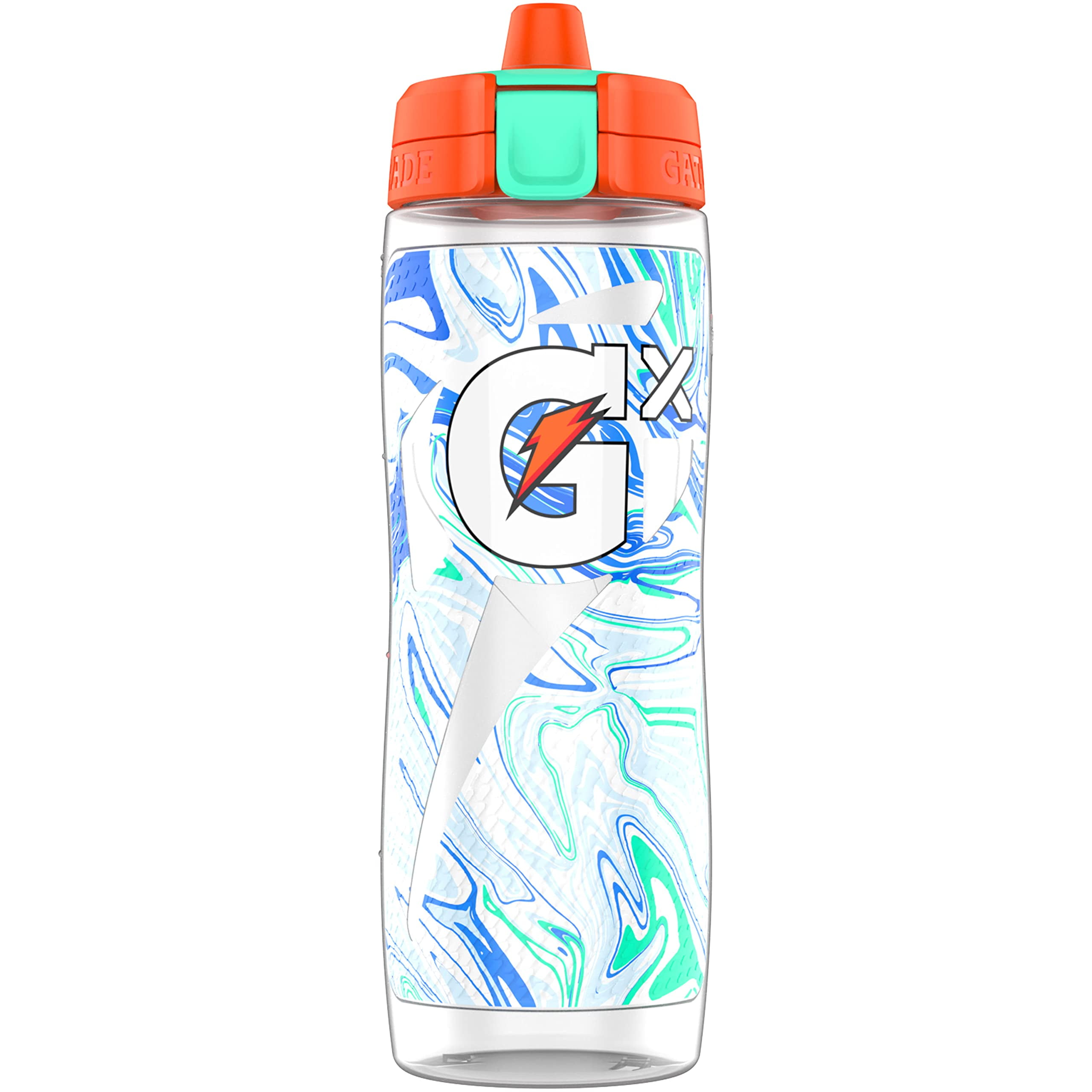 Botella Gatorade Gx Marble White de 900 ml con cápsula de fórmula ...