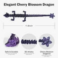 WAHIUHIUA Articulated 3D Printed Cherry Dragon 11.8 Inch 3D Dragon Toy ...