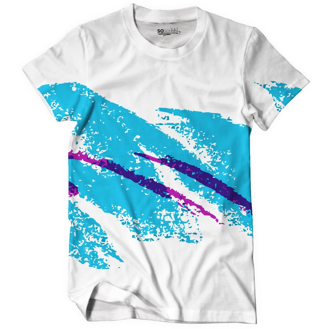 Click here for Soscribbly Jazzy 90s Short Sleeve Graphic T-Shirt... prices