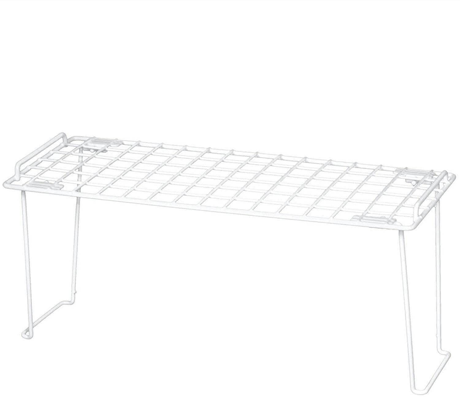 Smart Design Stacking Cabinet Shelf Rack - Extra Large - 22 x 10 inch ...