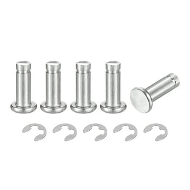 Uxcell Split Cotter Pin, 4mm x 45mm Stainless Steel Clip Fastener ...