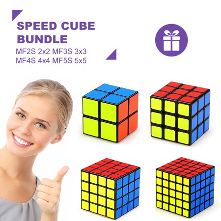 Speed Cube Bundle Magic Cube Set MF2S 2x2 MF3S 3x3 MF4S 4x4 MF5S 5x5 ...