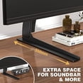 TAVR Universal Table Top TV Stand Base/Legs for Most 32 37 40 42 47 50 ...