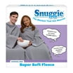 Snuggie Oversized Comfy Wearable Blanket, Adult Size, Super Soft Fleece ...
