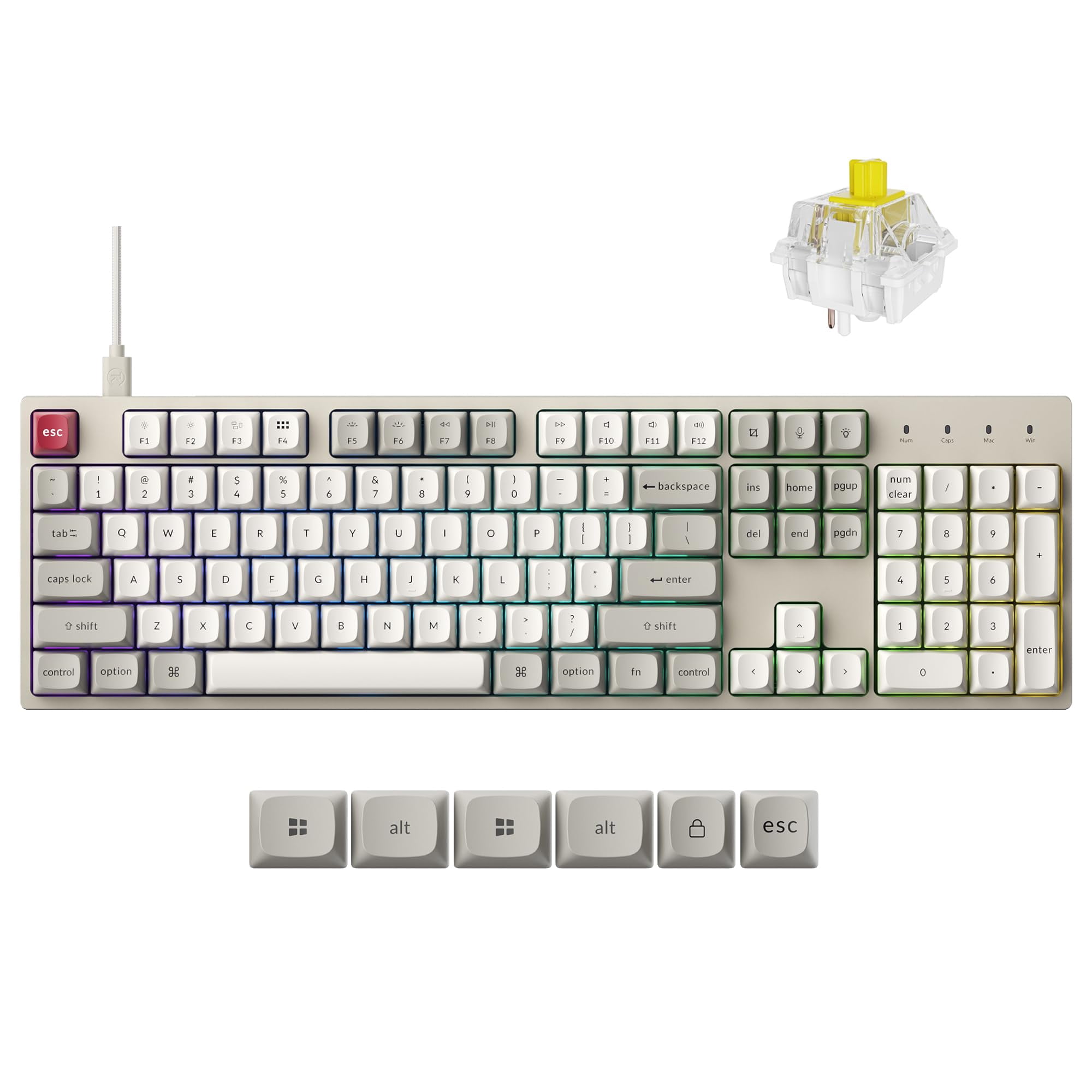 Click here for Keychron C2 Pro Wired Mechanical Keyboard With 8k... prices