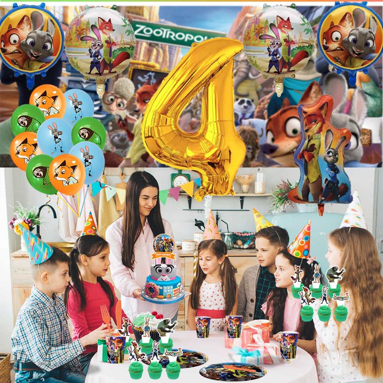 Zootopia Party Decorations Diy Zootopia Birthday Party Ideas | Photo