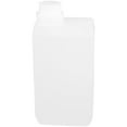 Omeite 1L HDPE side mouth bottle 1000ml food grade flat bottle acid and ...