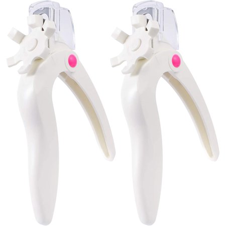 2 Pieces Professional Acrylic Nail Clipper, Stainless Steel Fake Nail ...