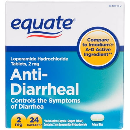 Equate Anti-Diarrheal Relief, 24ct - Walmart.com