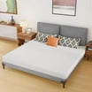 King Size Base Foam Mattress, 6 Inch, Medium-Firm, CertiPUR-US ...