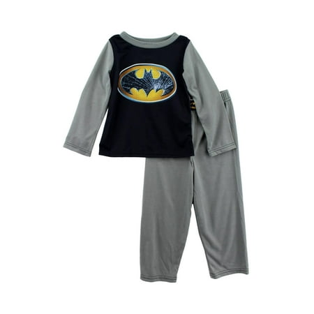 DC Comics Batman "Bat Signal" Grey Kids Long Sleeve Pajamas - Walmart.ca