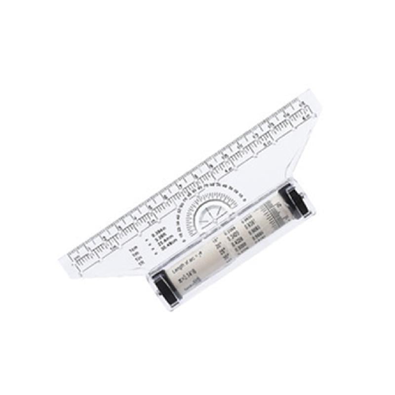 Portable Parallel Roll Ruler Foot Angle Rule Rolling Rulers for ...