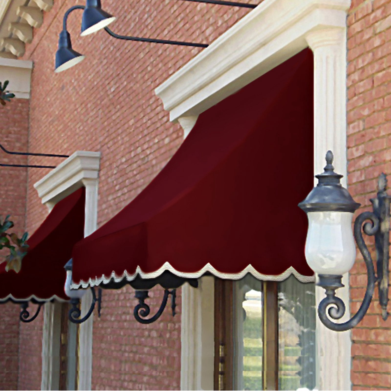 Awntech Nantucket Crescent Shaped Window/Door Awning - Walmart.com