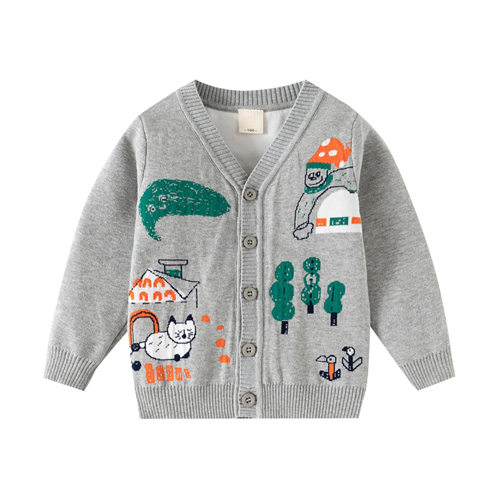 Click here for Tievosa Boys Sweaters Fashion Cartoon Pattern Knit... prices