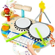 Play Baby Toys Big Beats Pre-School Jazz Drum Set With Preloaded Songs ...