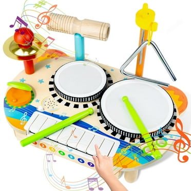 Free Shipping! Disney Mickey Mouse Kids Drum Set with 3 Drums and ...