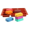 Clearance! Ikeay Molds for Baking, Silicone 12 Square Soap Cake ...