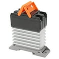 Solid State Relay DA Small Relay Module with Heat Sink 3‑32VDC Input 24 ...